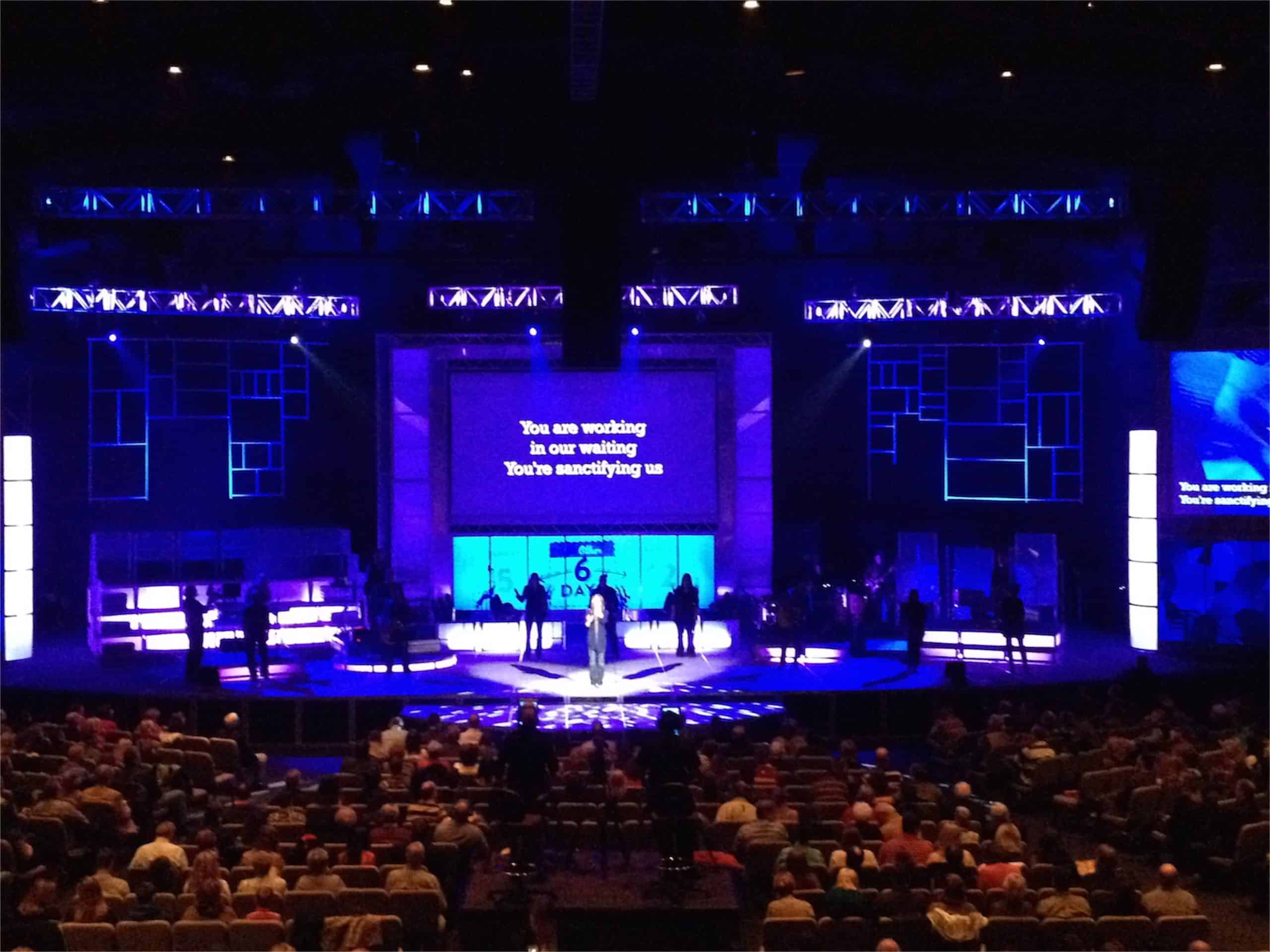 Alive Words - Church Stage Design Ideas