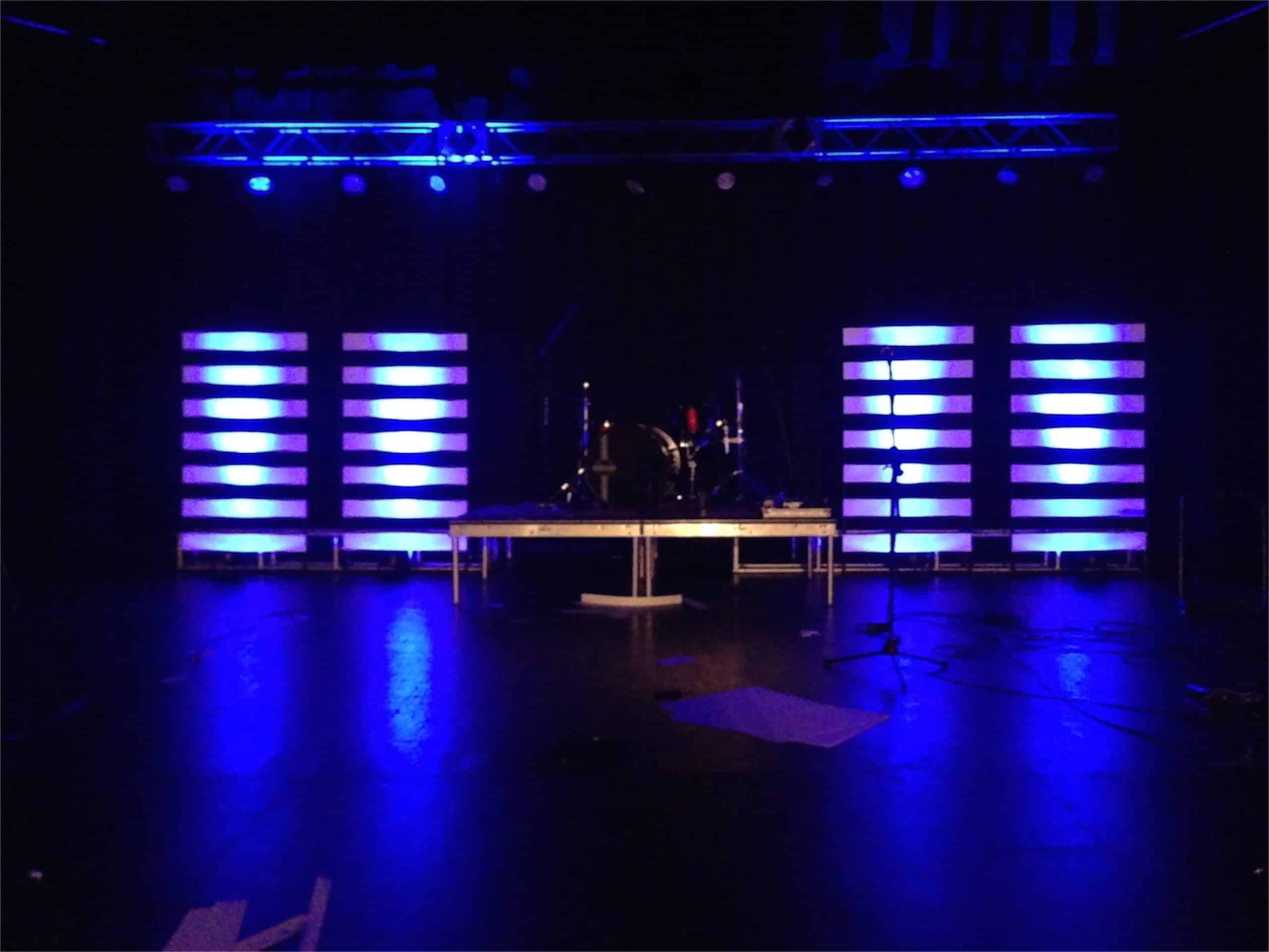 Floating Lines - Church Stage Design Ideas