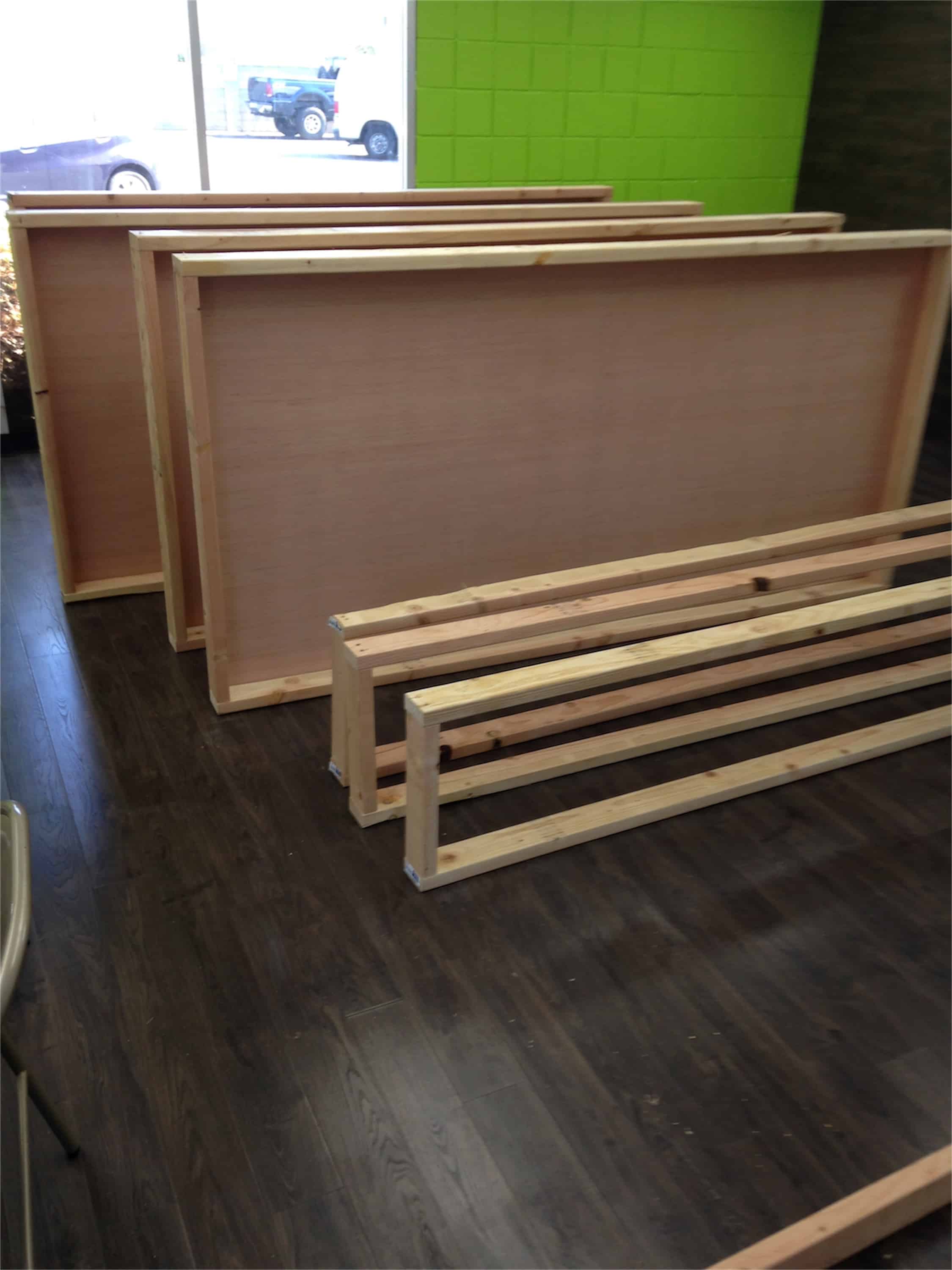 Pallet Bricks - Church Stage Design Ideas