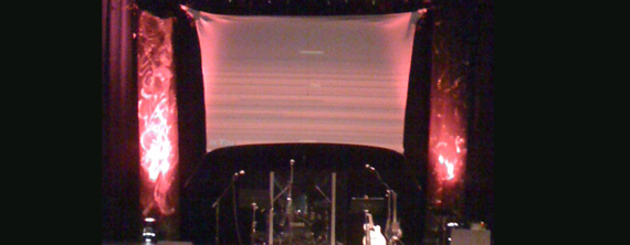 Small Scale Grunge - Church Stage Design Ideas