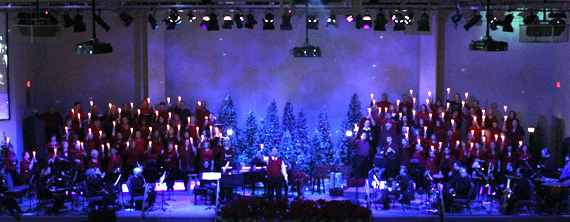 A Loaded Stage - Church Stage Design Ideas