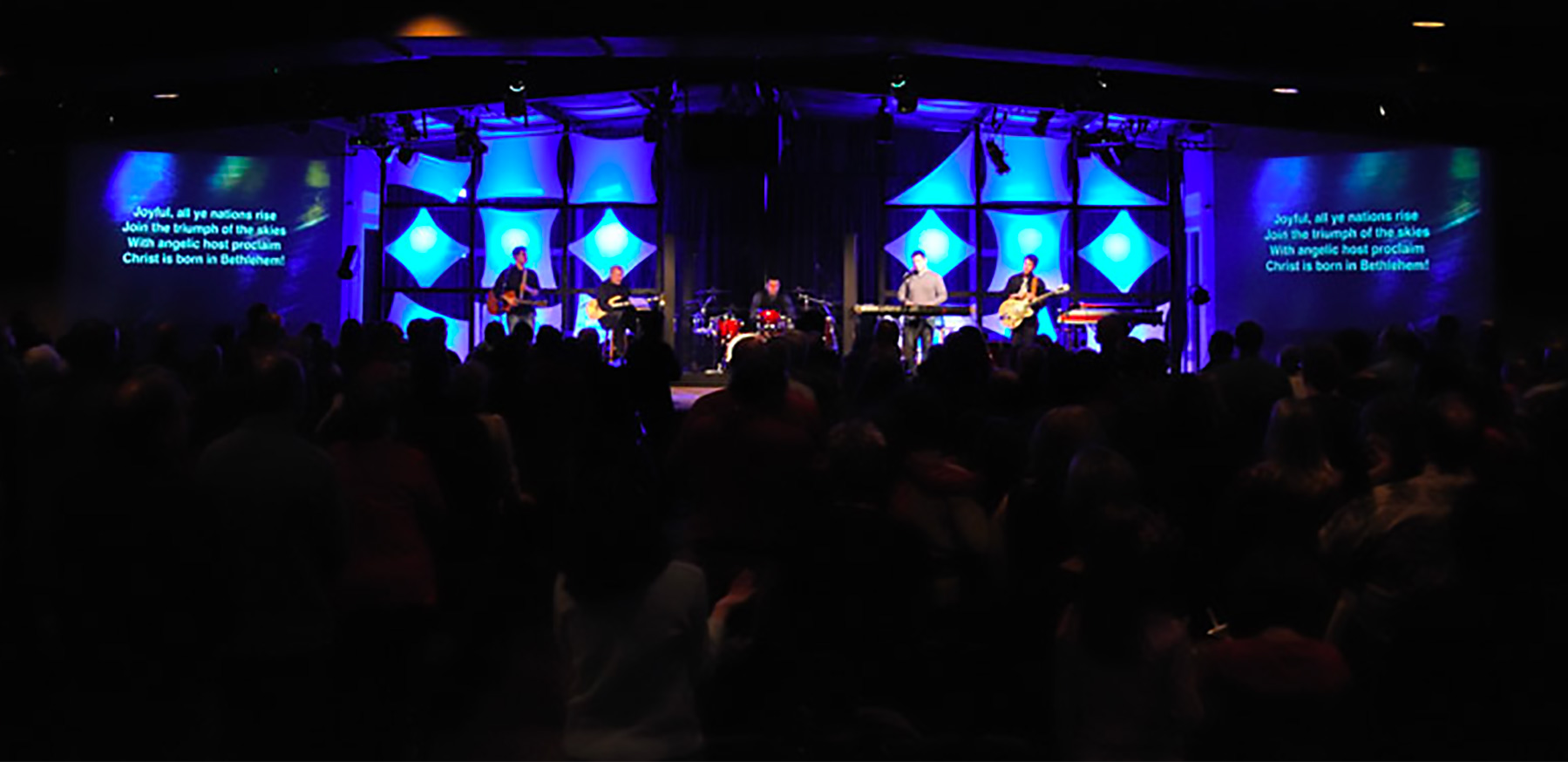 Throwback: Stretch Grid - Church Stage Design Ideas