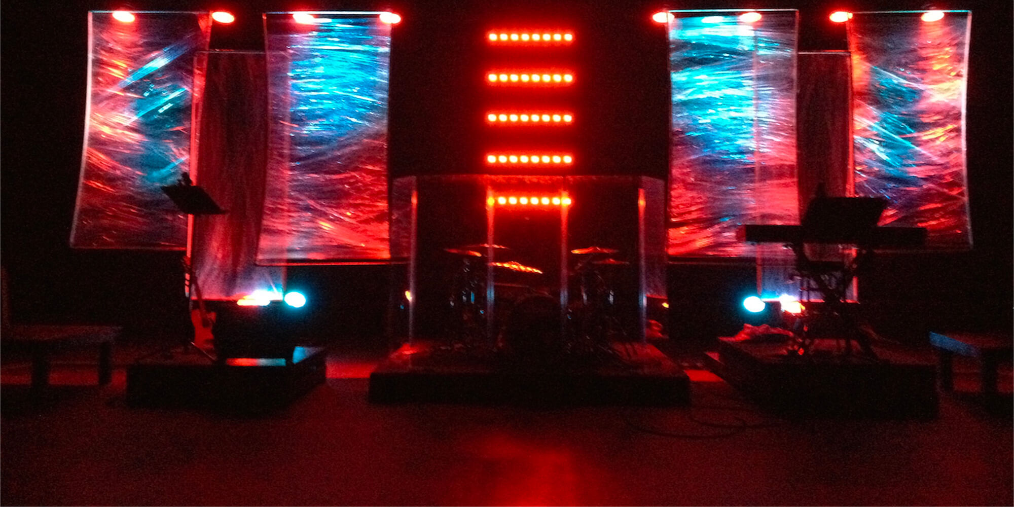 Throwback: Plastic Wrap - Church Stage Design Ideas