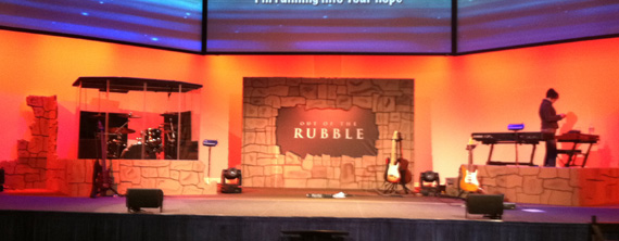 Rubble - Church Stage Design Ideas