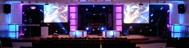 Breaking Boxes - Church Stage Design Ideas