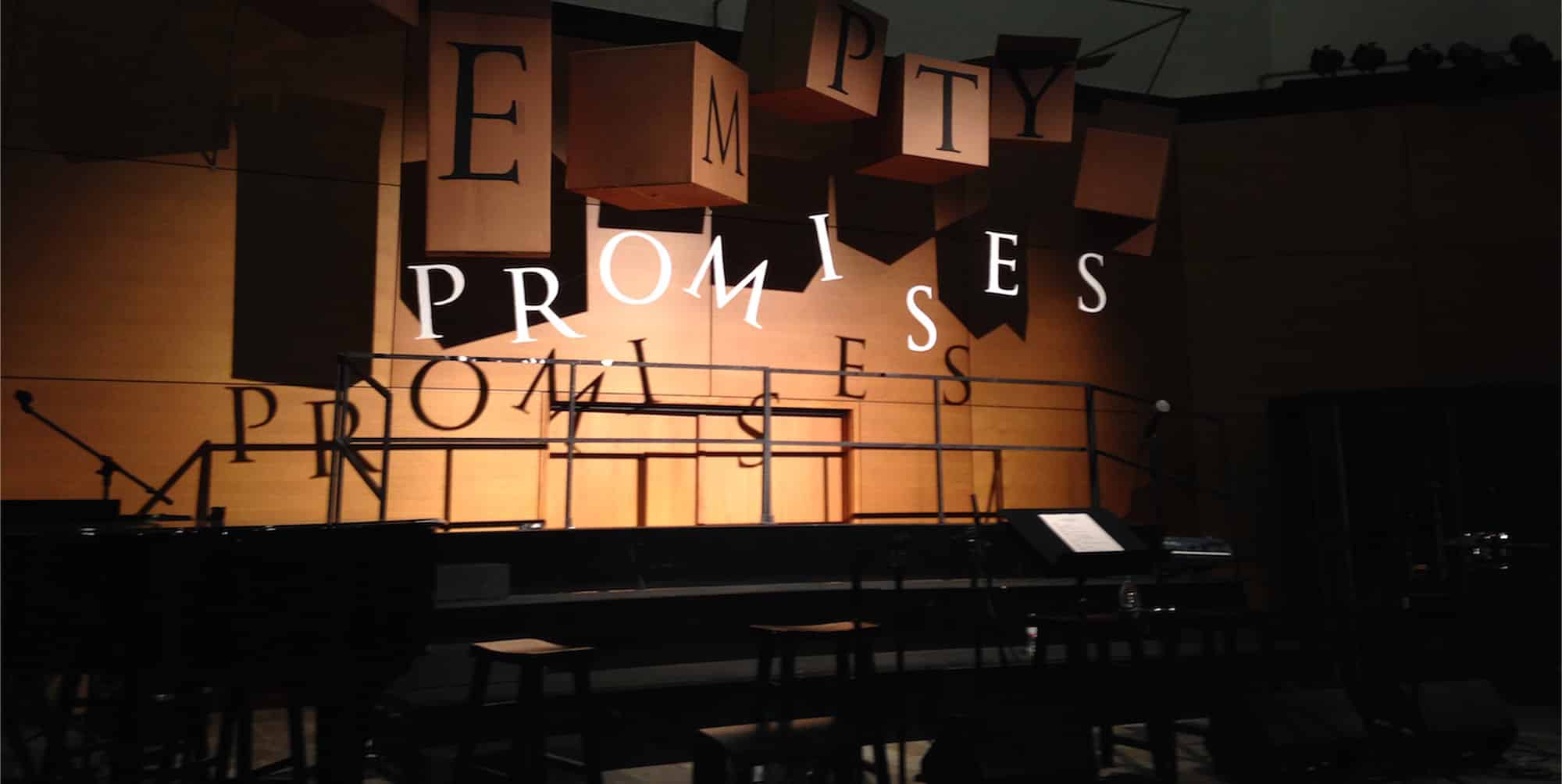 Box Logos - Church Stage Design Ideas