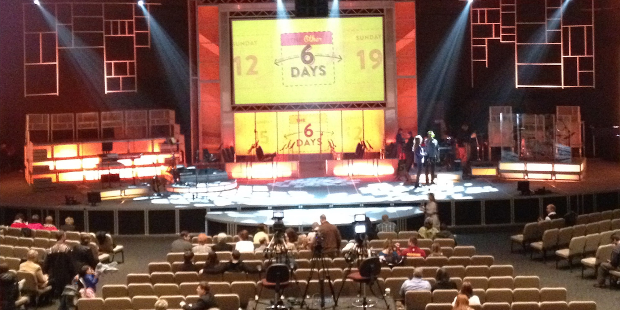 Pipe Grid - Church Stage Design Ideas