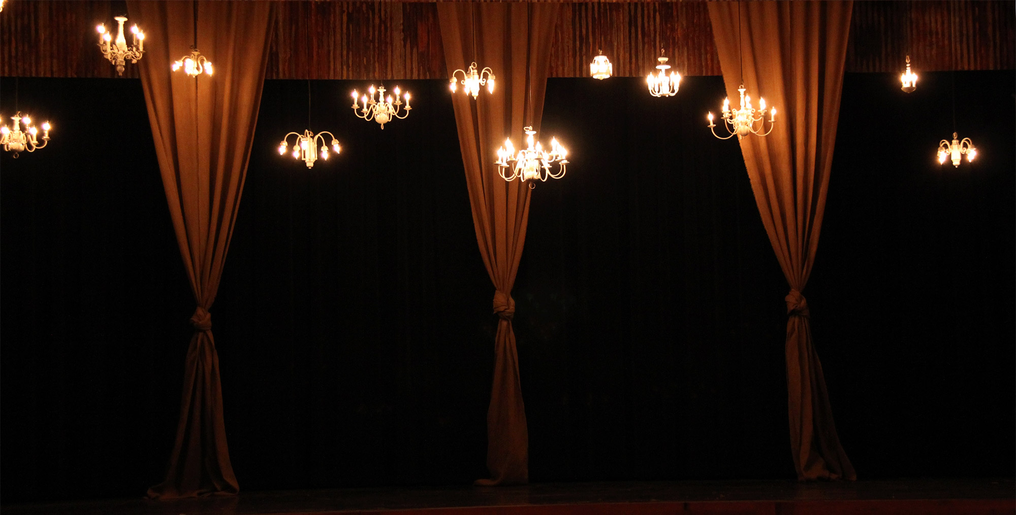 Rustic Elegance - Church Stage Design Ideas