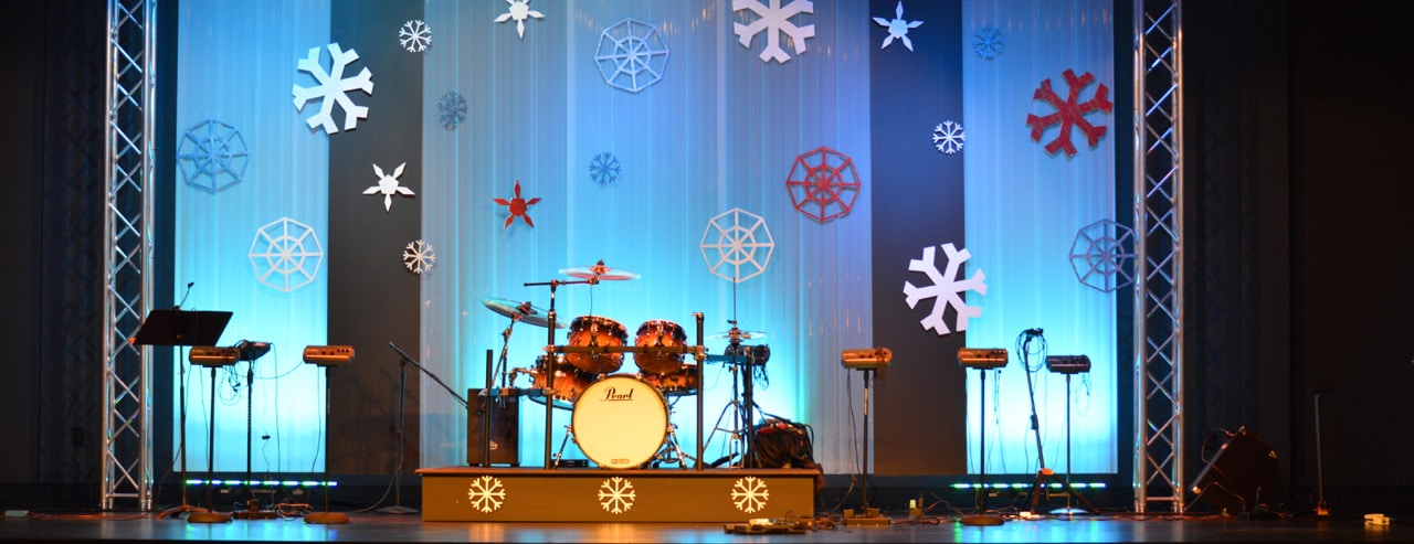 Snowflaked - Church Stage Design Ideas