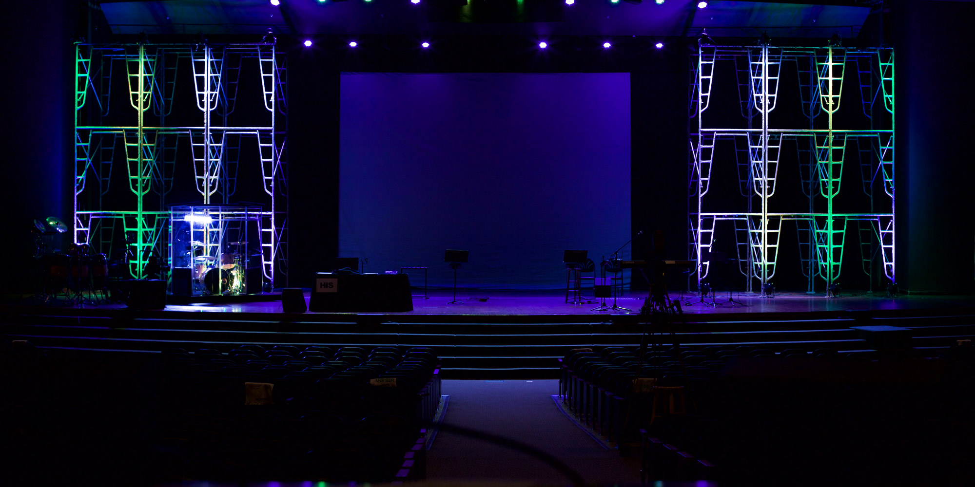 Scaffolded - Church Stage Design Ideas