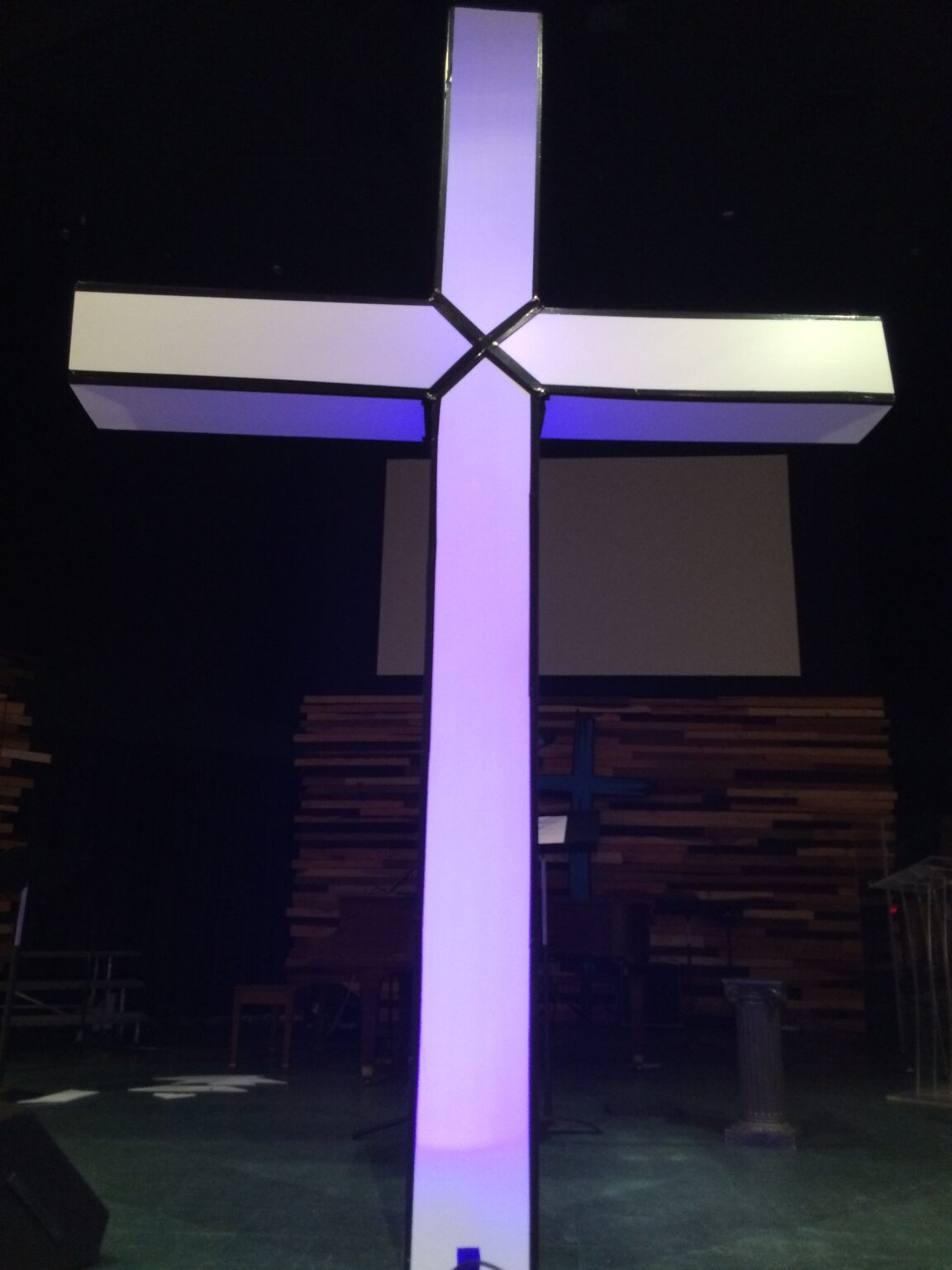 Hollow Crosses - Church Stage Design Ideas - Scenic sets and stage ...