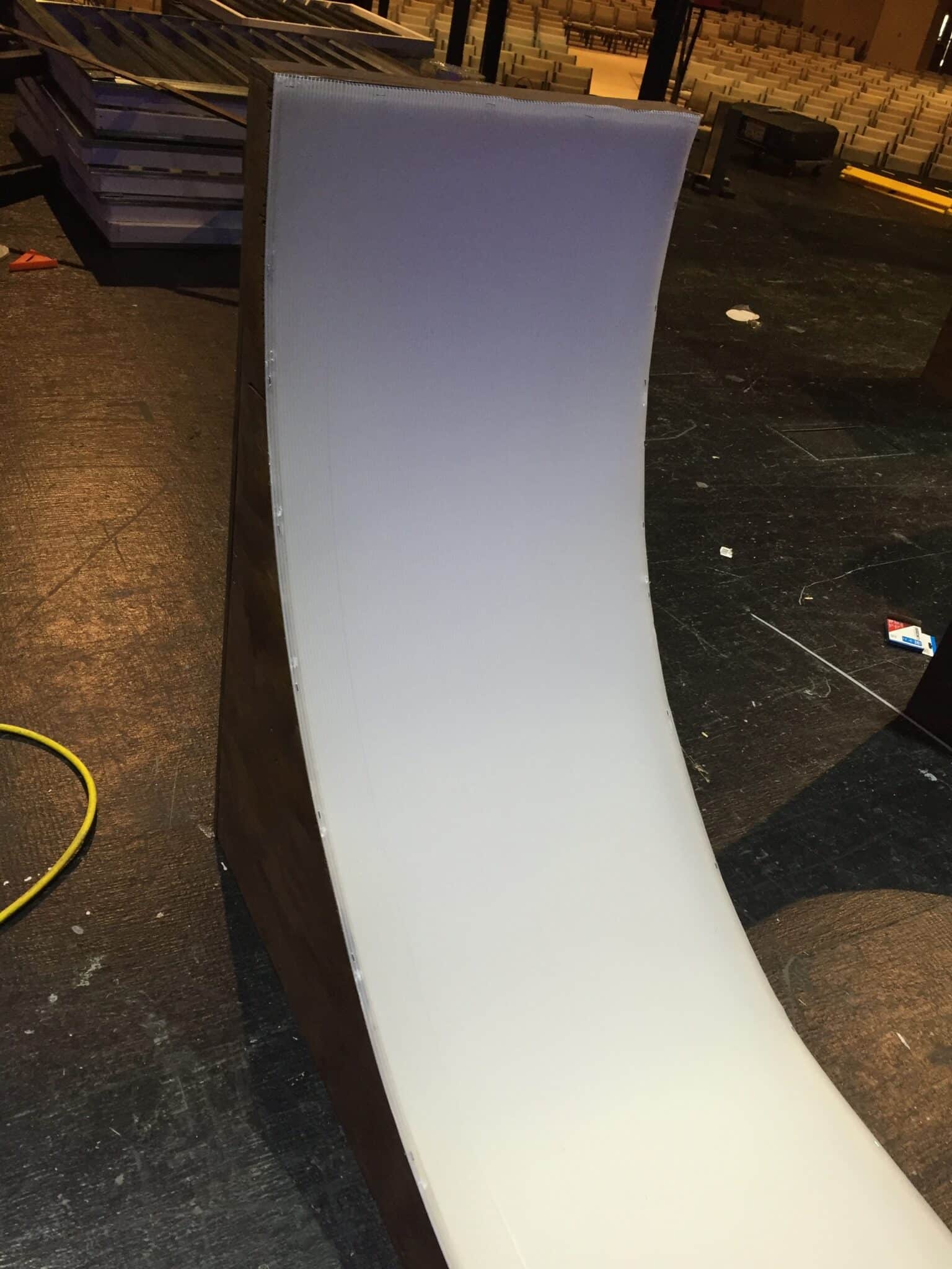 Half Pipes - Church Stage Design Ideas