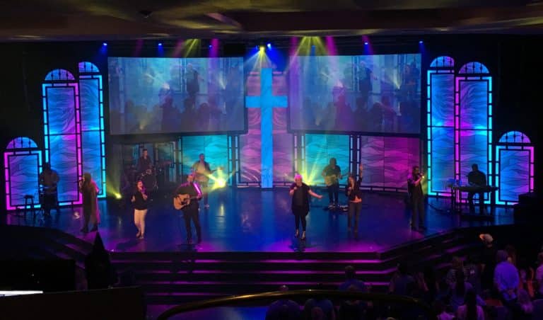 Stained Beauty - Church Stage Design Ideas - Scenic sets and stage ...