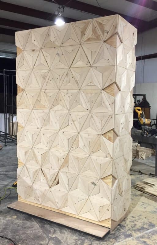 Hex Pattern - Church Stage Design Ideas