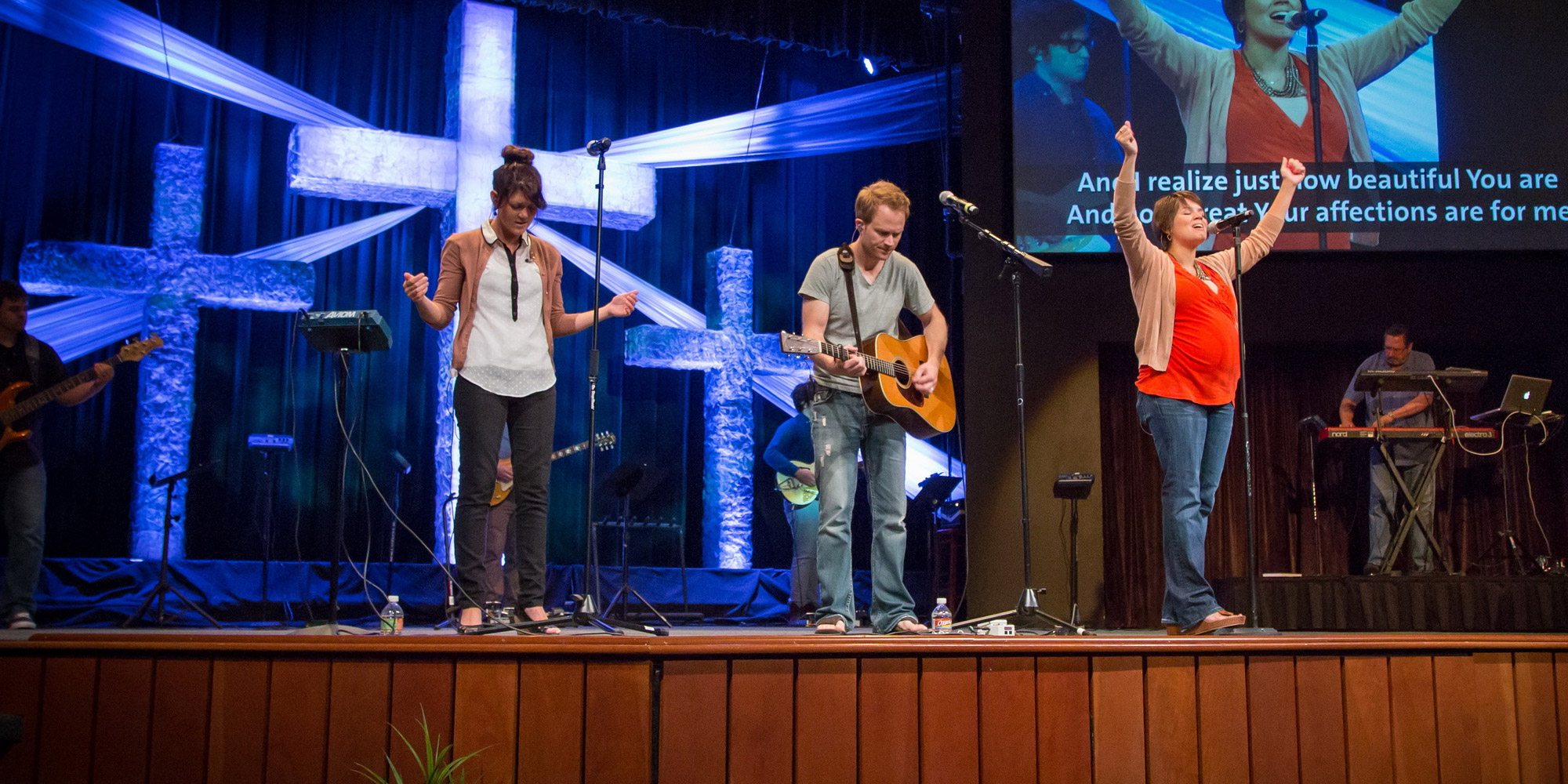 Worship Band Stage