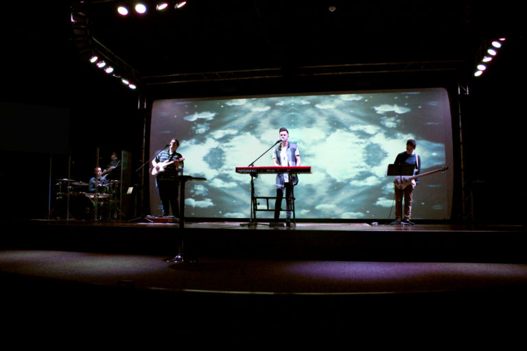Projection Wall - Church Stage Design Ideas - Scenic sets and stage ...