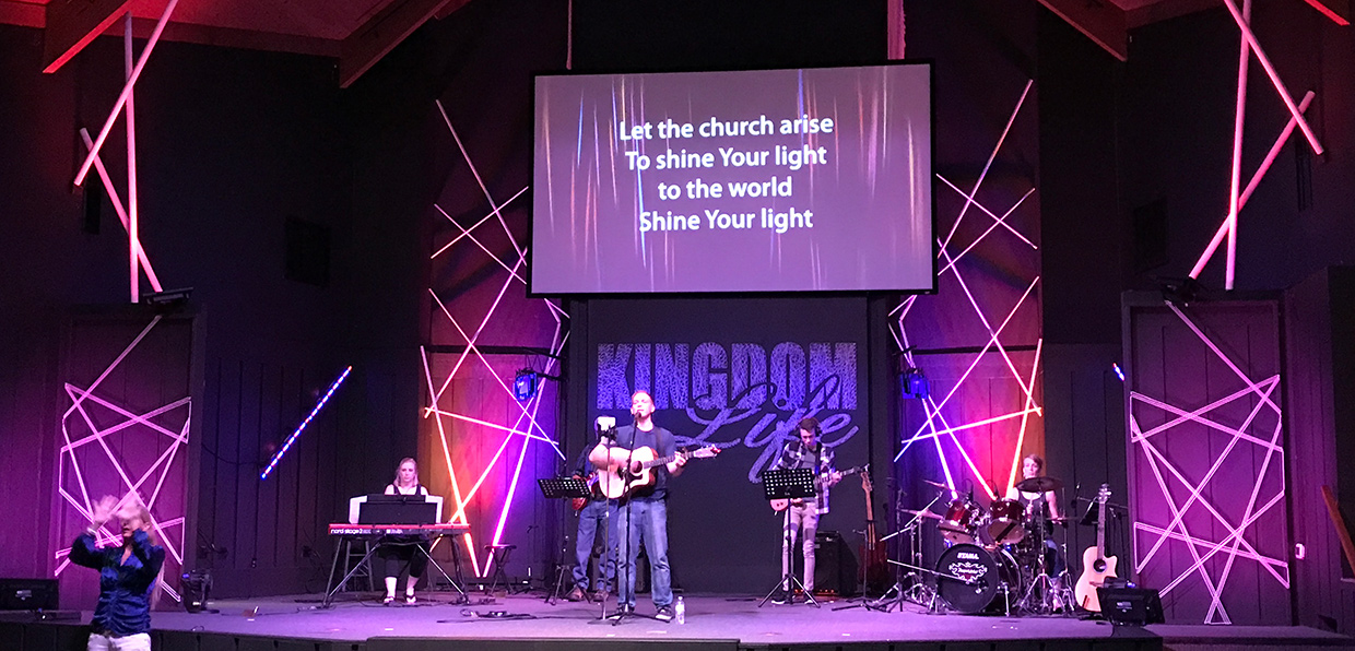 String Width - Church Stage Design Ideas