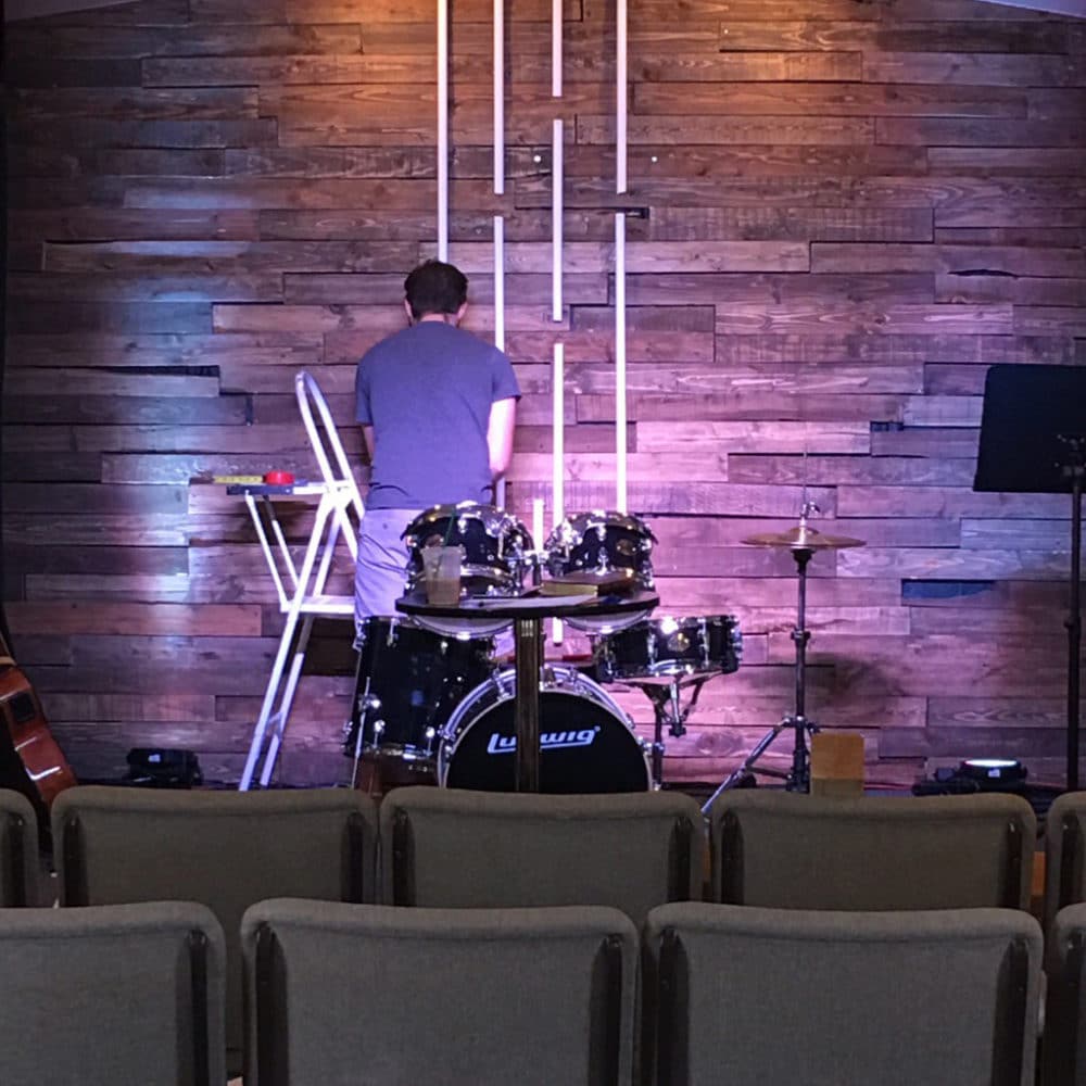 Piped and Layered - Church Stage Design Ideas