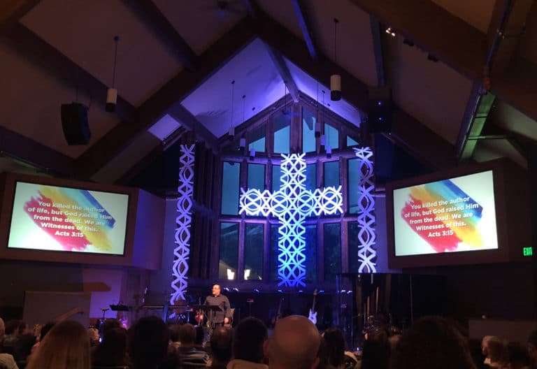 Mod Cross - Church Stage Design Ideas