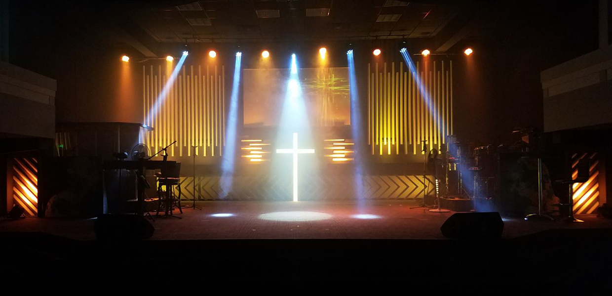 4 Way PVC - Church Stage Design Ideas