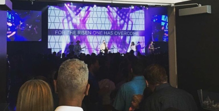 Trapezoids Stacked - Church Stage Design Ideas