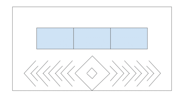 Diamonds and Arrows - Church Stage Design Ideas