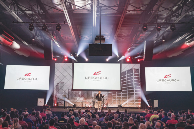 Projection Lattice - Church Stage Design Ideas - Scenic sets and stage ...