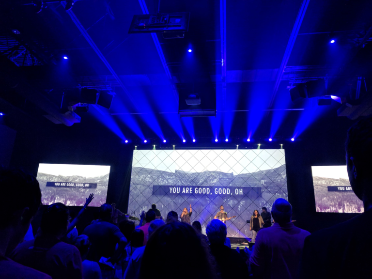 Projection Lattice - Church Stage Design Ideas - Scenic sets and stage ...