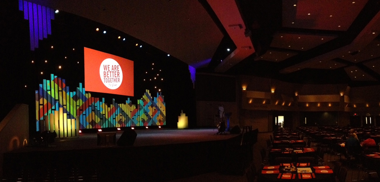 Throwback: Mountains of Sound - Church Stage Design Ideas