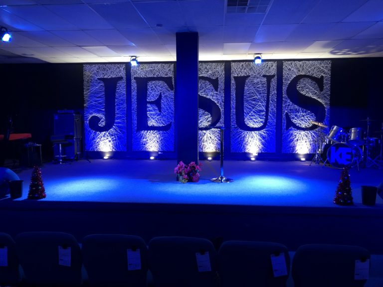 In String - Church Stage Design Ideas
