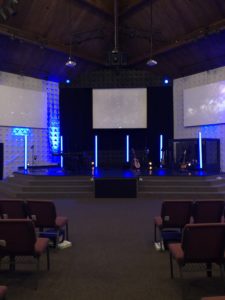 Lights and Patterns - Church Stage Design Ideas