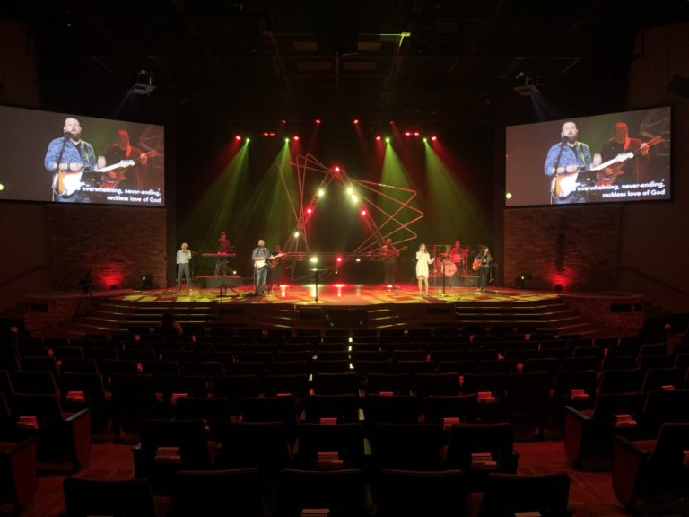 Triangle Artifacts - Church Stage Design Ideas