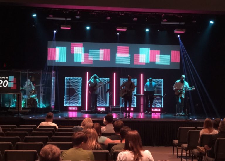 Strings and Lines - Church Stage Design Ideas - Scenic sets and stage ...