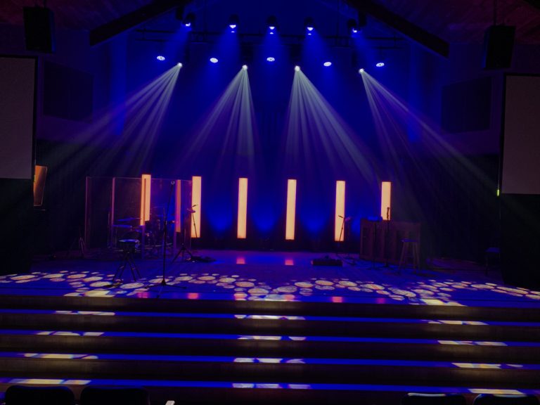 Standing Guard - Church Stage Design Ideas