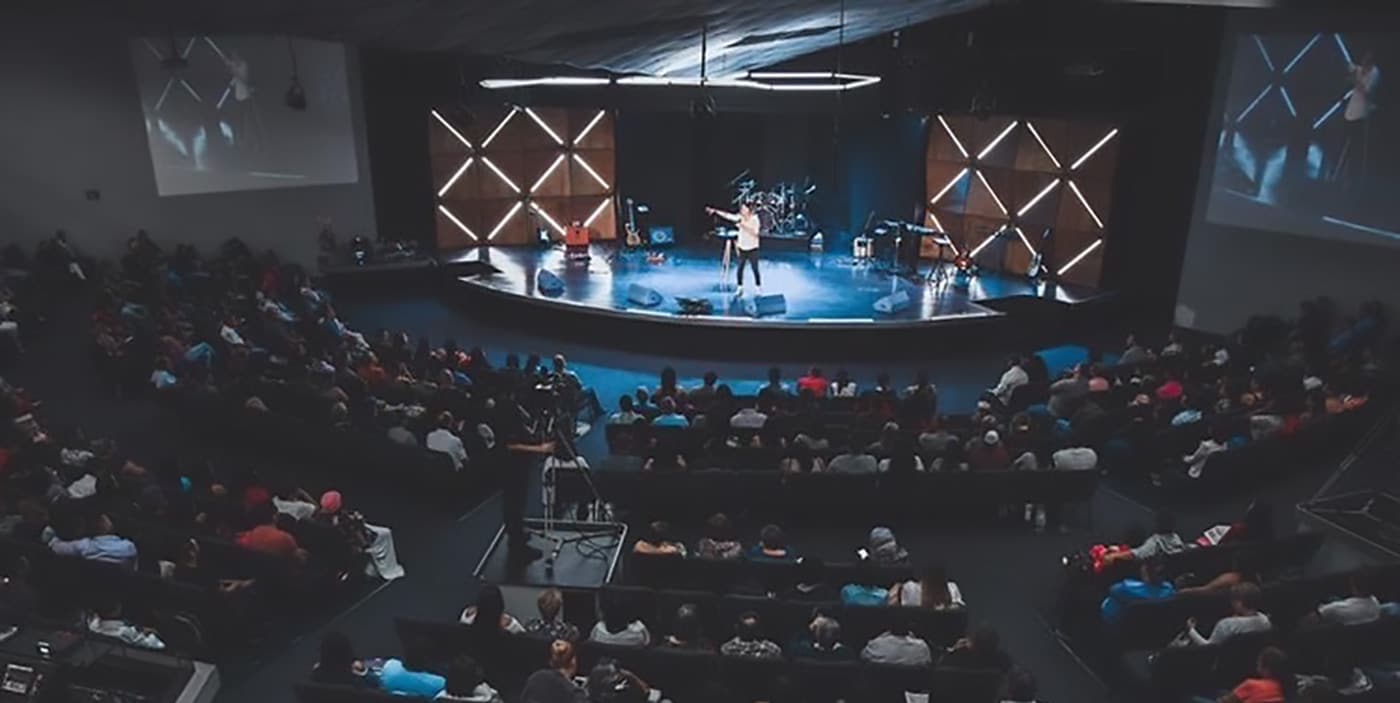 Angled Pieces - Church Stage Design Ideas