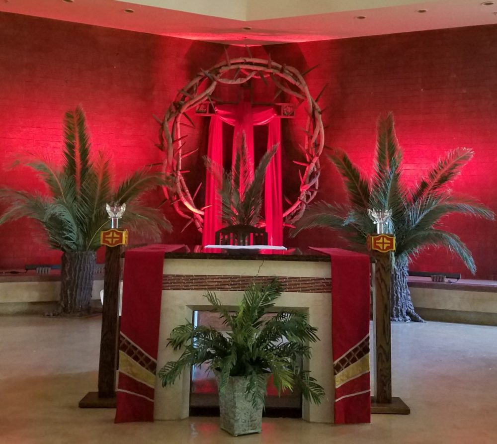 Circled Cross - Church Stage Design Ideas