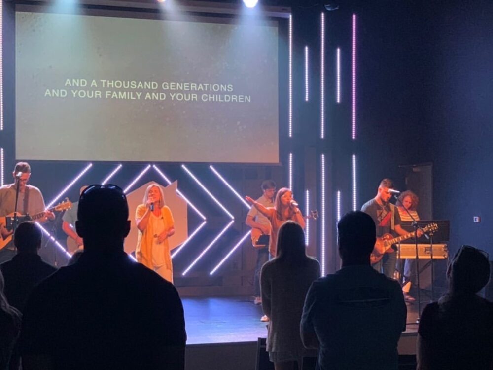 That LED Drip - Church Stage Design Ideas - Scenic sets and stage ...