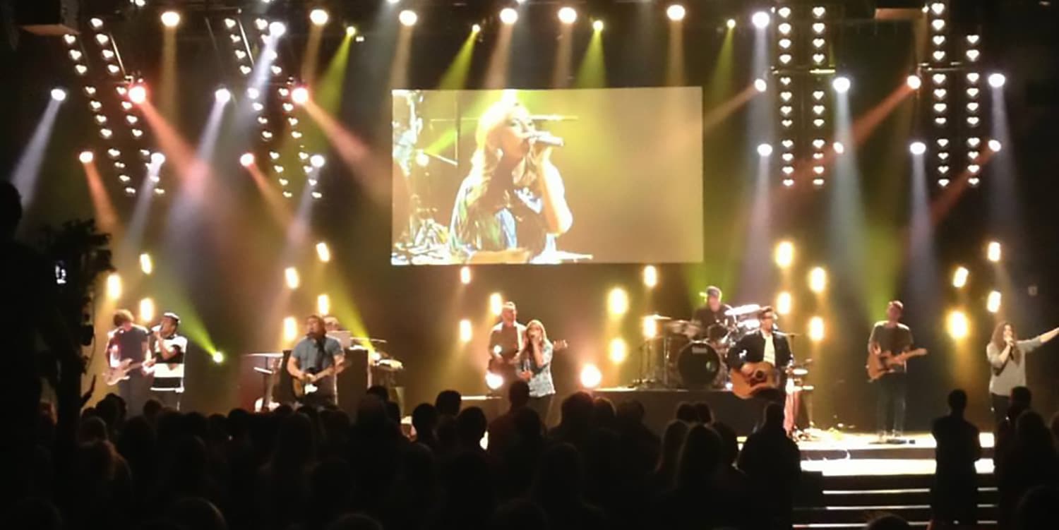 Down the Light - Church Stage Design Ideas