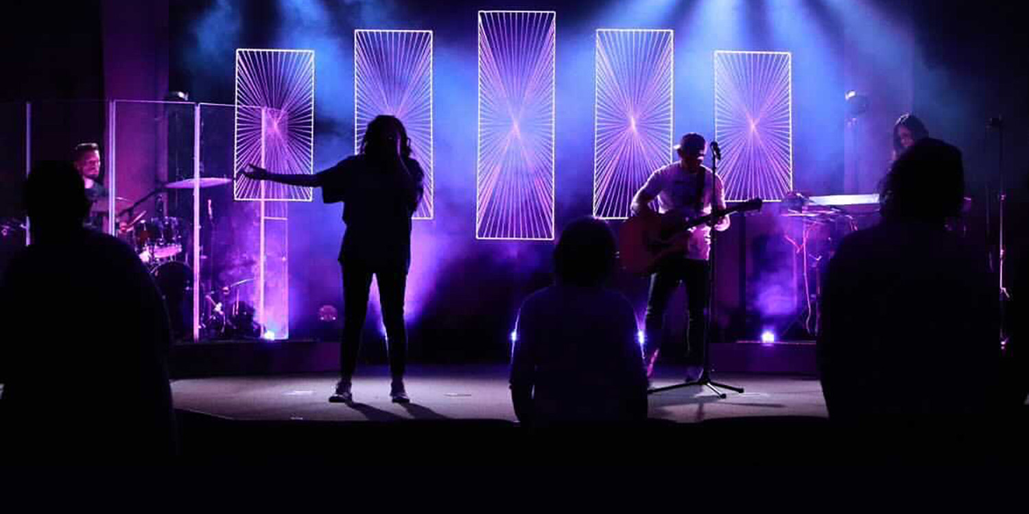 Star Strings - Church Stage Design Ideas