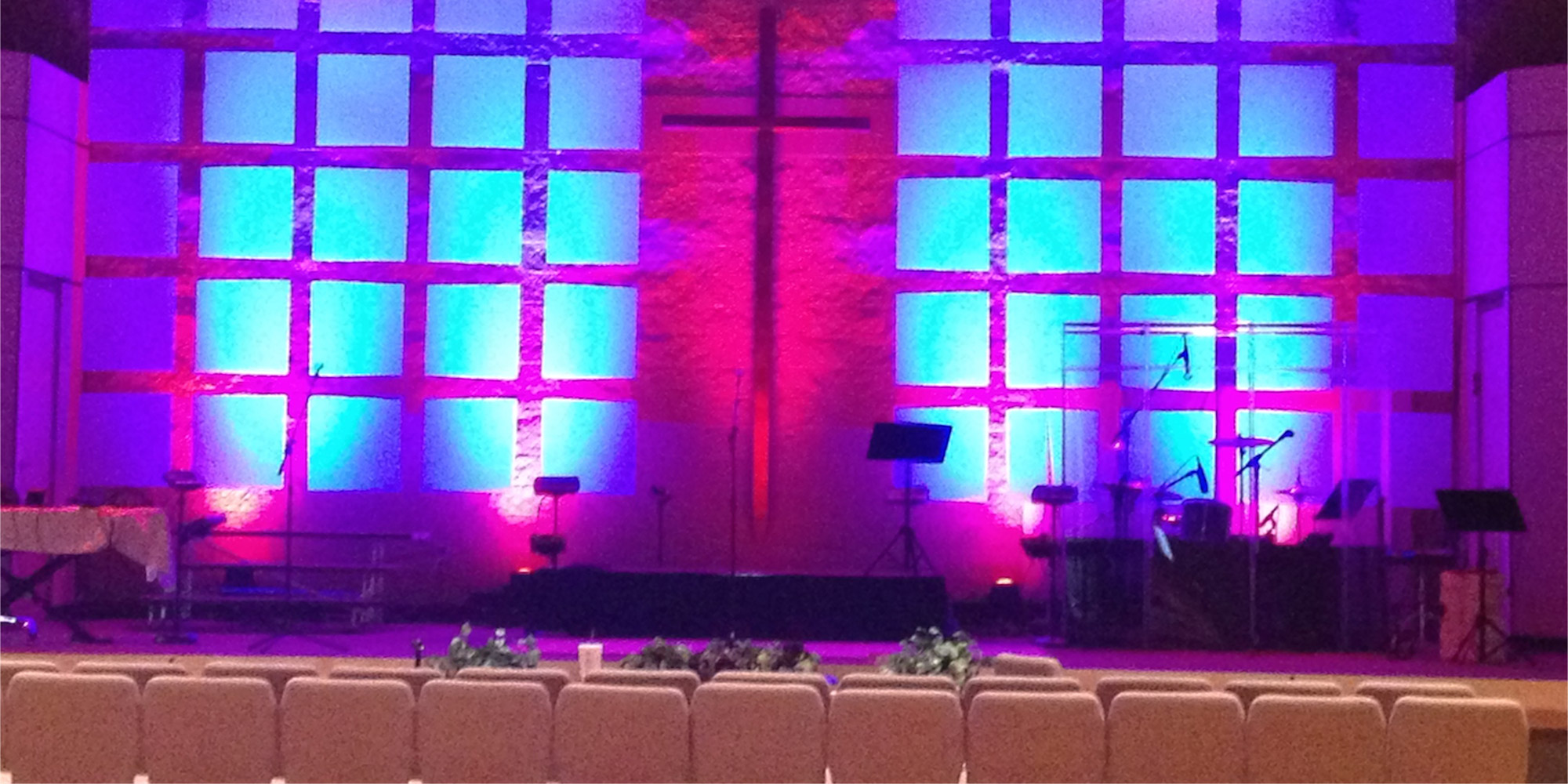Precision Grid - Church Stage Design Ideas