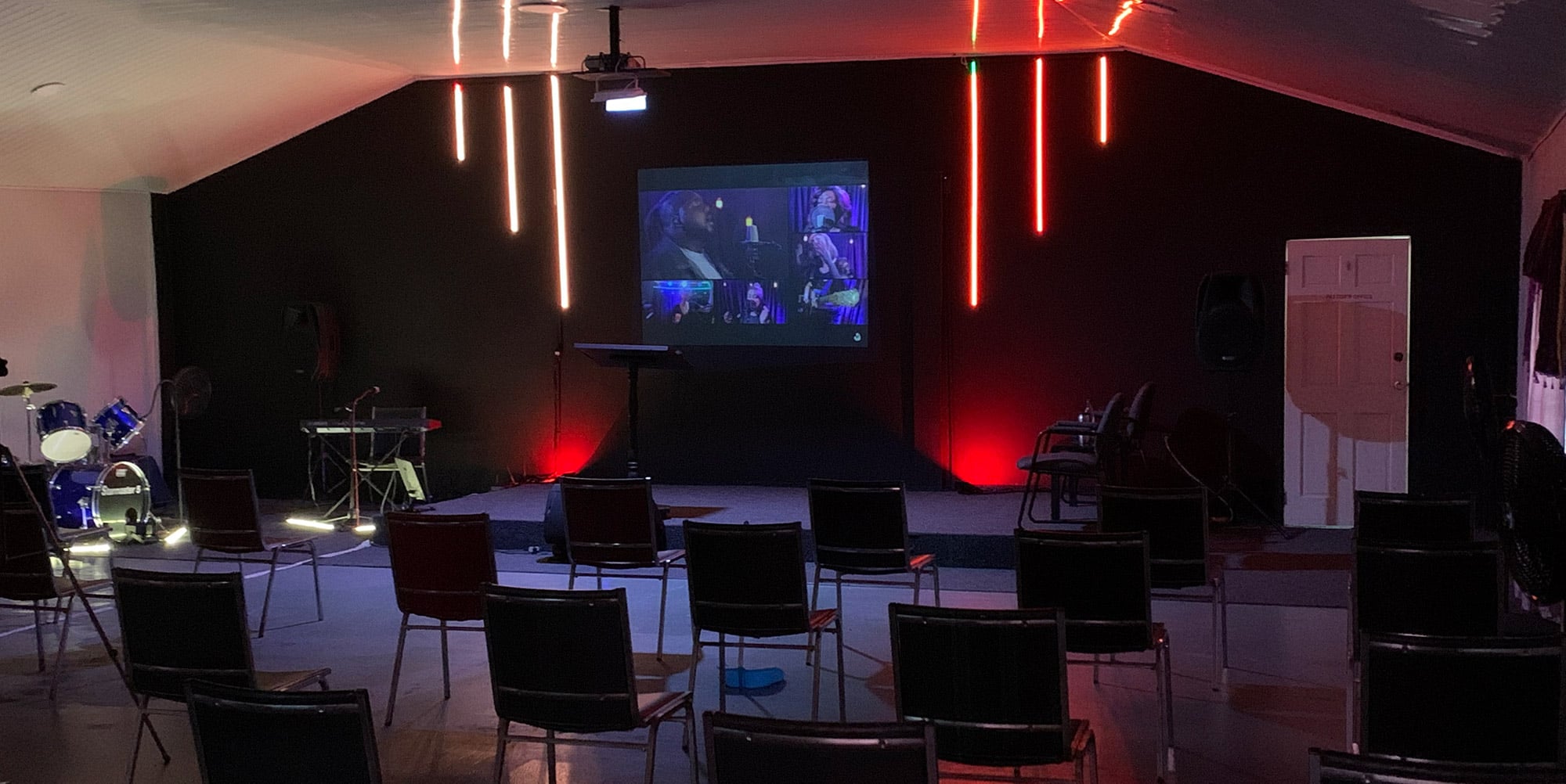 From Above - Church Stage Design Ideas