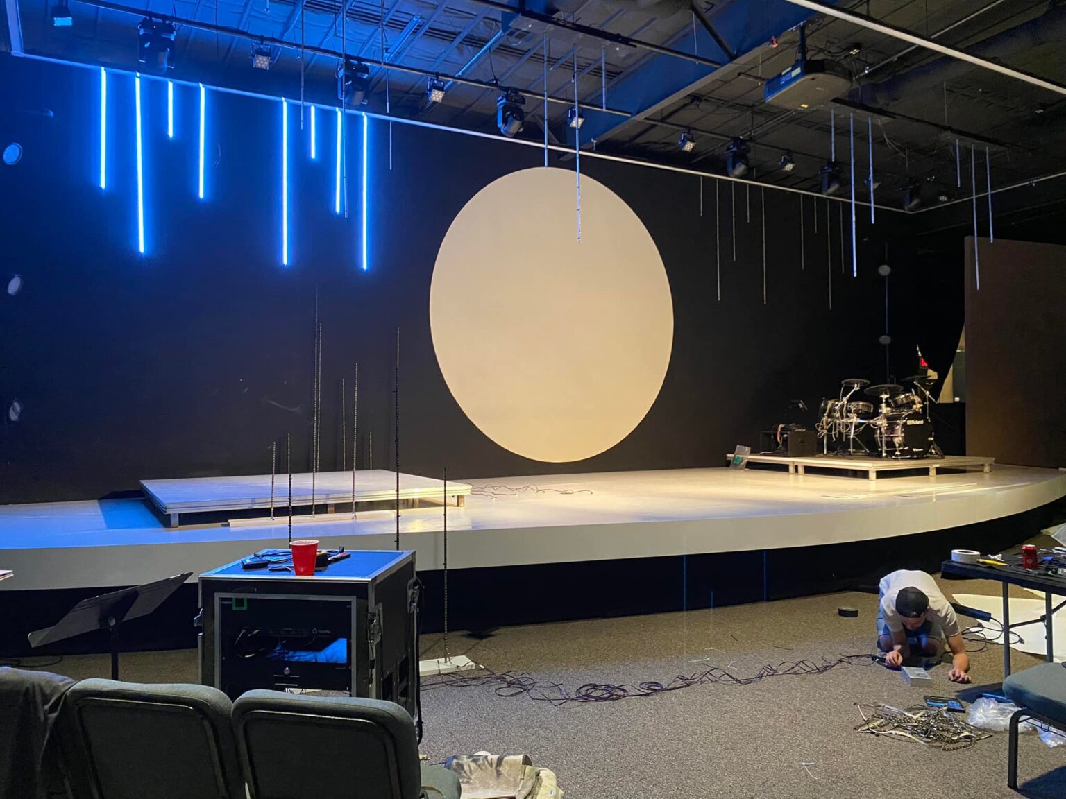 Get this Drip - Church Stage Design Ideas - Scenic sets and stage ...