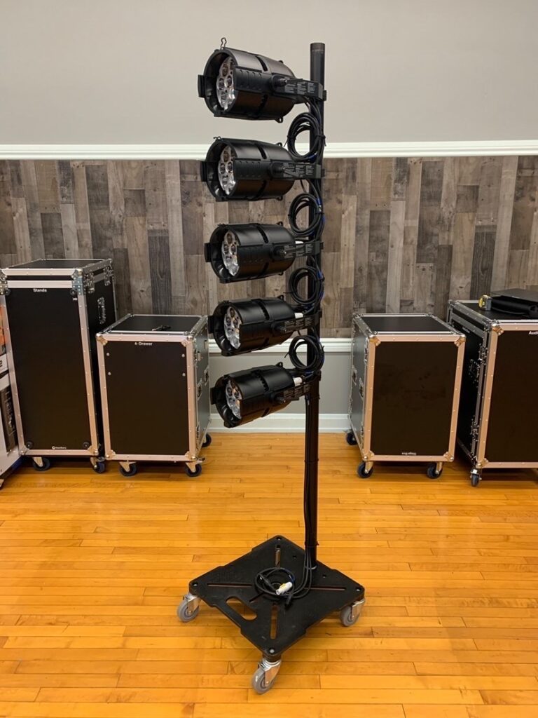Portable Light Rigs - Church Stage Design Ideas