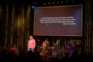 LED Light Transformation - Church Stage Design Ideas - Scenic sets and ...