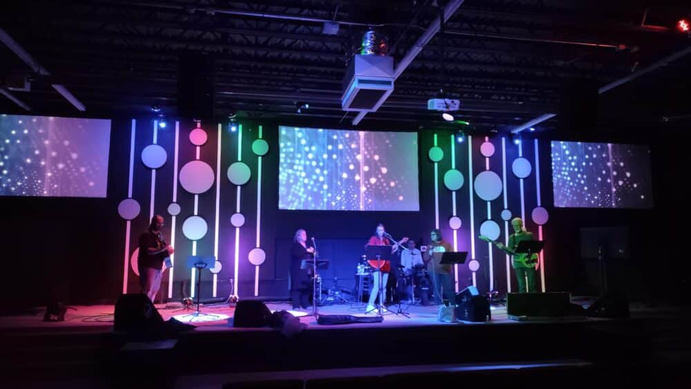 Stylish Styrofoam - Church Stage Design Ideas