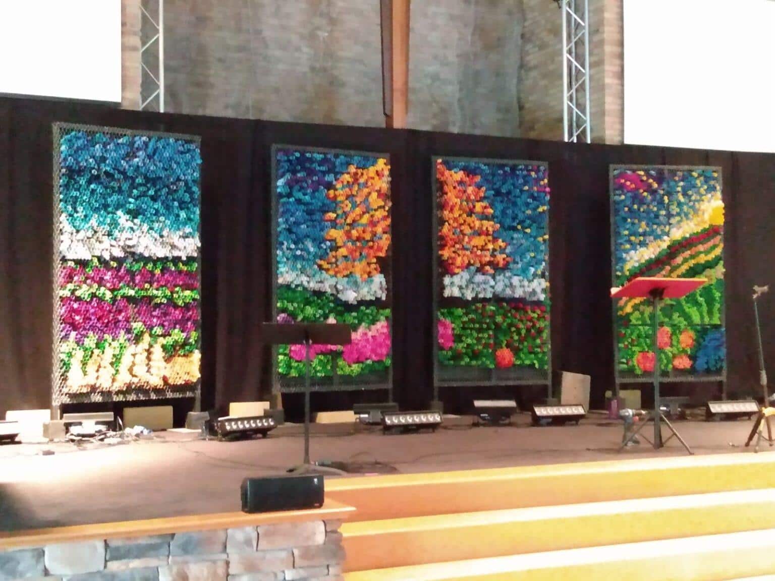The Radiant Harvest - Church Stage Design Ideas