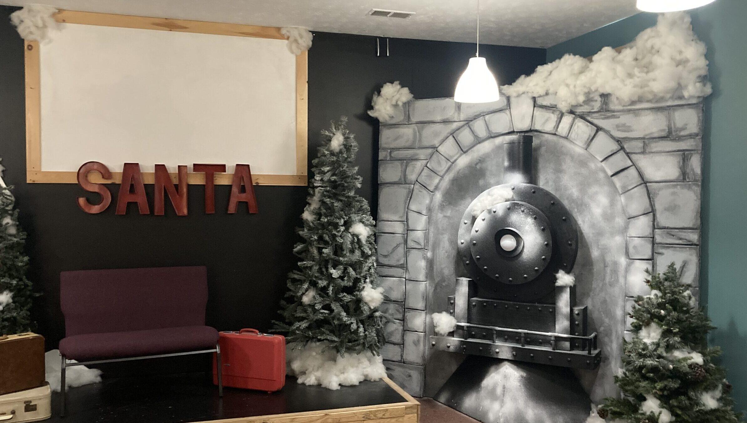 Choo-Choo Cheer - Church Stage Design Ideas