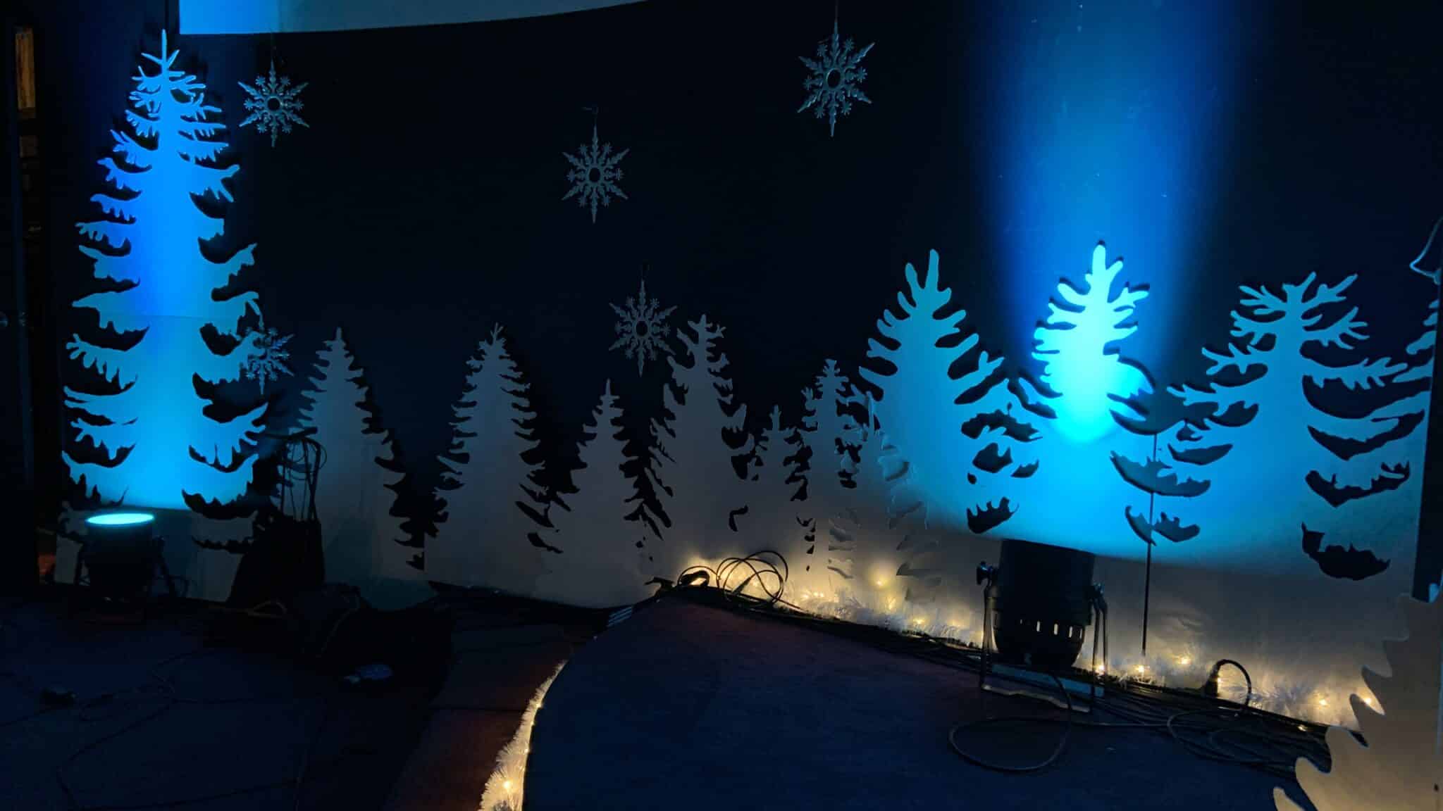 Winter Wonderland - Church Stage Design Ideas