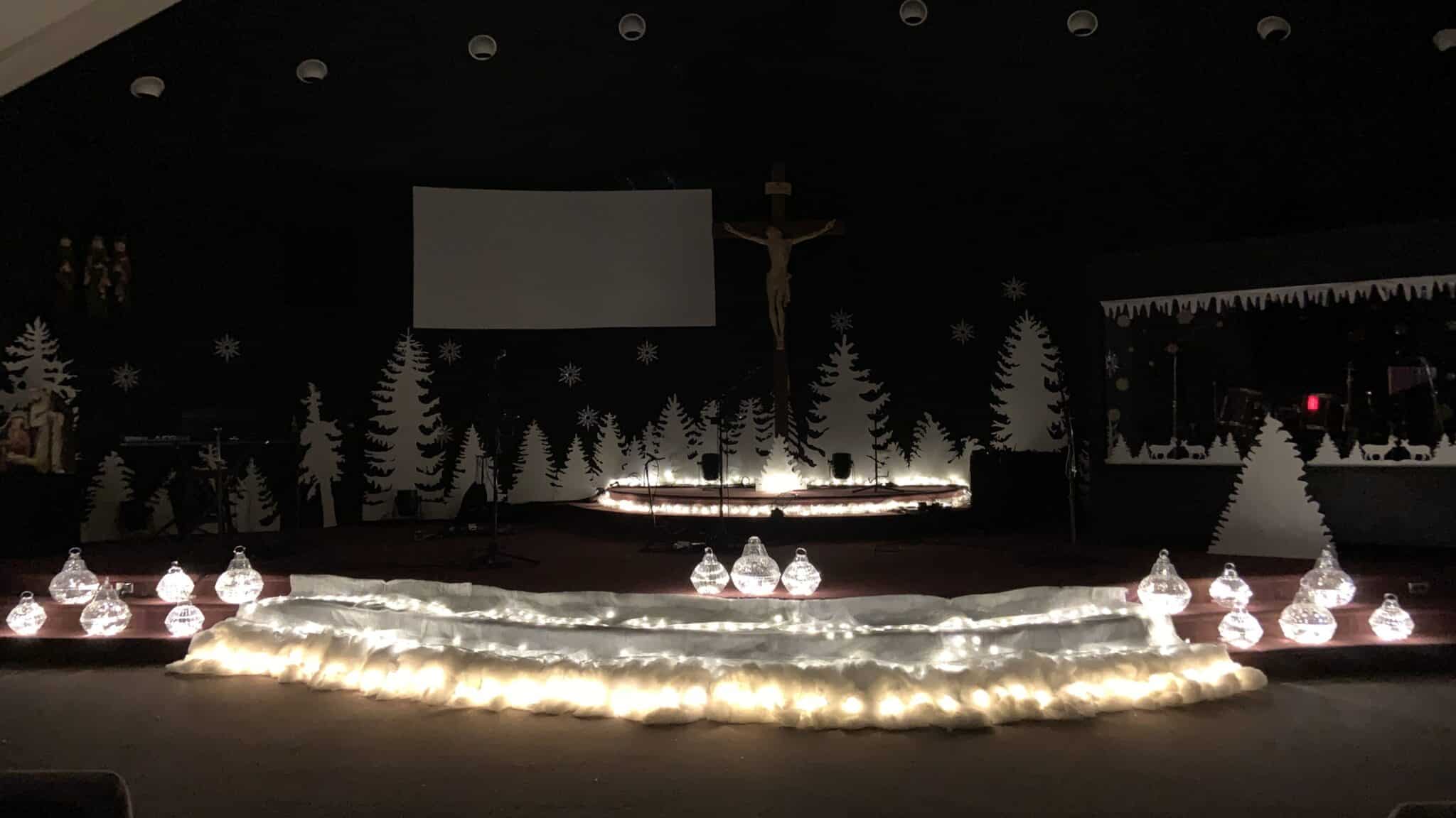 Winter Wonderland - Church Stage Design Ideas